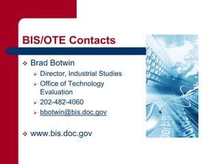 Counterfeits and the U.S. Industrial Base - Botwin | PDF