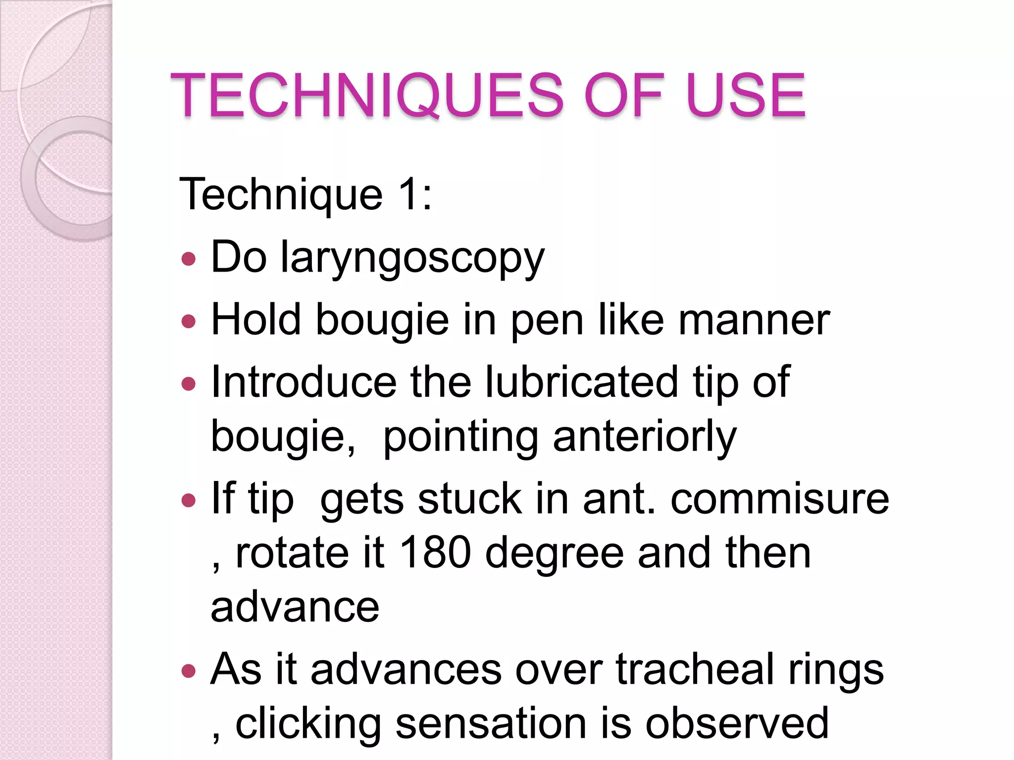Bougie, trachlite , laryngeal tube , combitube , i gel ,truview | PPTX