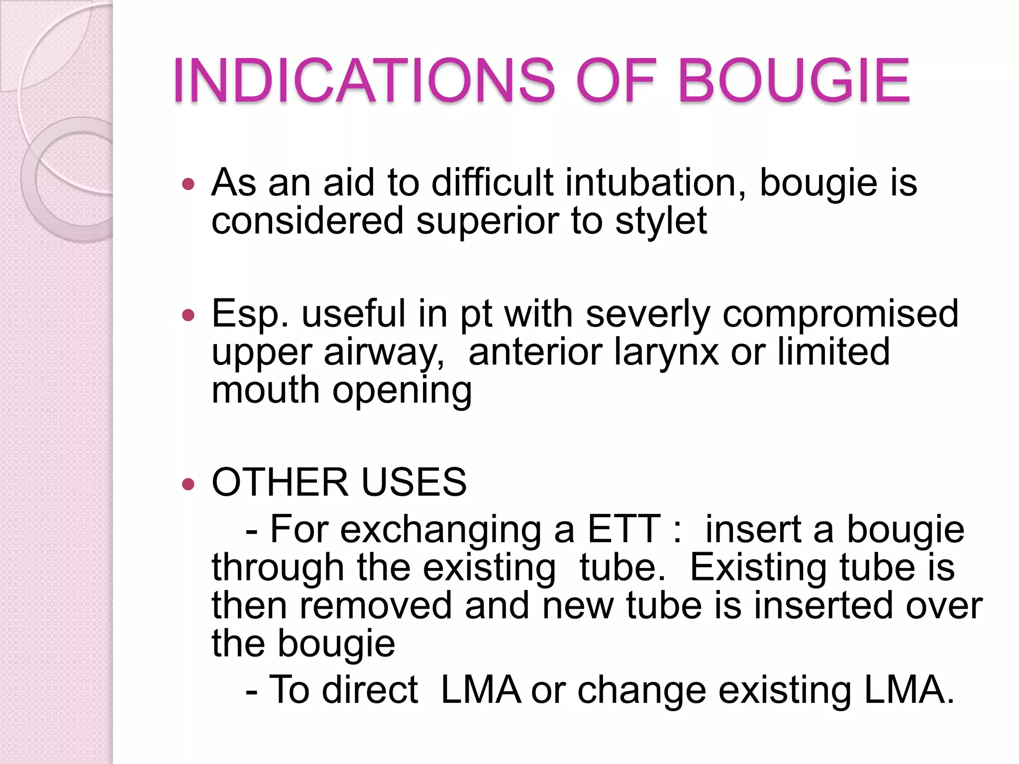 Bougie, trachlite , laryngeal tube , combitube , i gel ,truview | PPTX