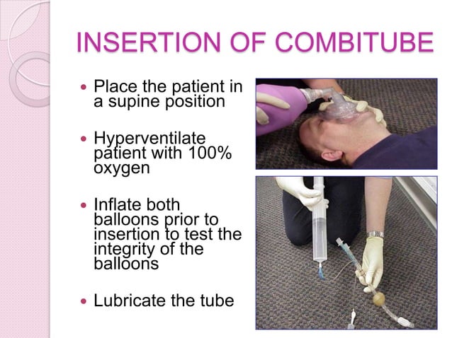 Bougie, trachlite , laryngeal tube , combitube , i gel ,truview | PPTX ...