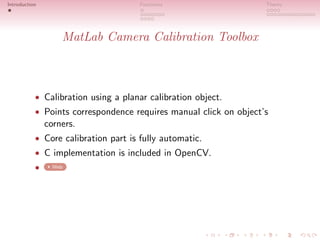 Bouguet's MatLab Camera Calibration Toolbox | PDF | Web Development | Internet
