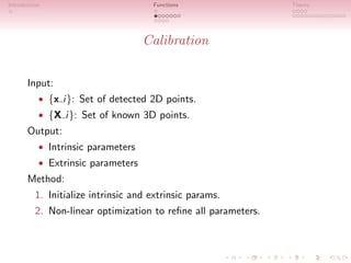 Bouguet's MatLab Camera Calibration Toolbox | PDF | Web Development | Internet