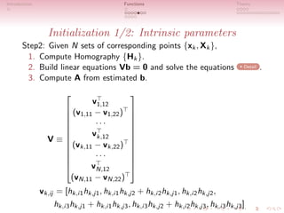 Bouguet's MatLab Camera Calibration Toolbox | PDF