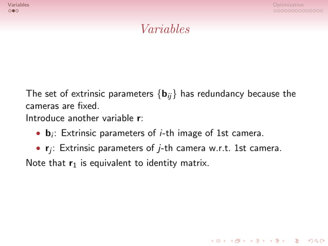 Bouguet's MatLab Camera Calibration Toolbox for Stereo Camera | PPT