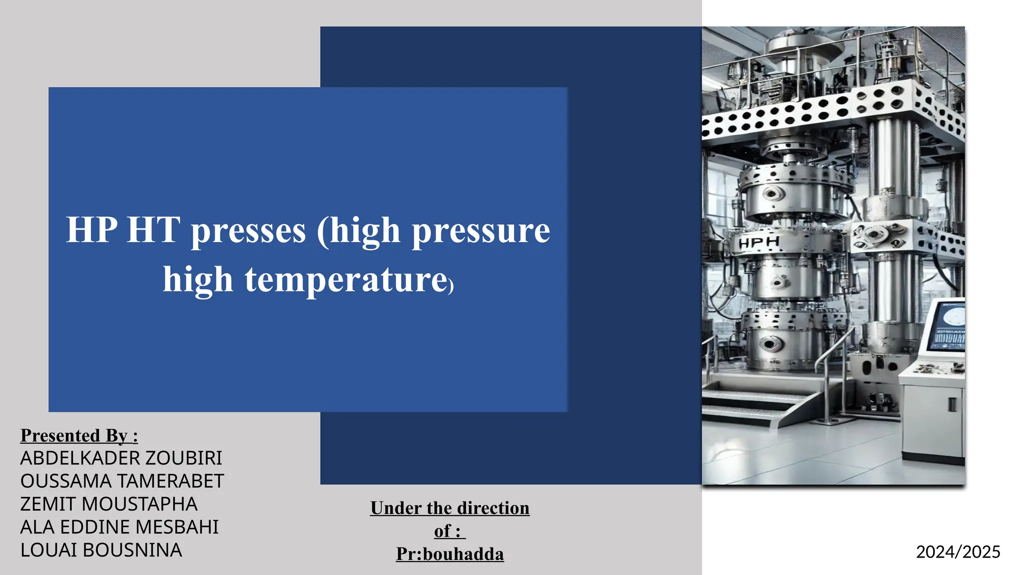 hp ht presentation high pressure high temperature | PPTX