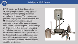 hp ht presentation high pressure high temperature | PPTX
