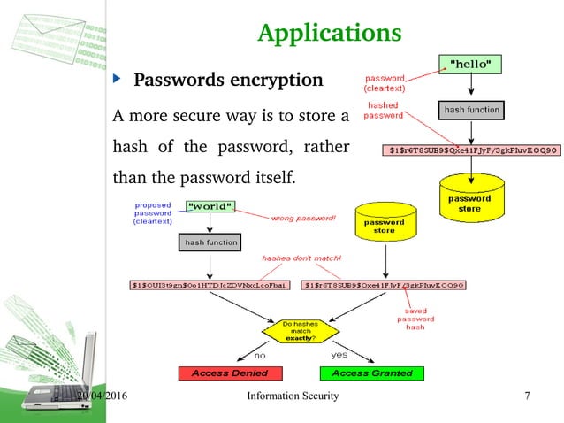 implementation of rainbow tables to crack md5 codes | PPT