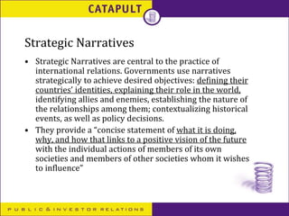 Building a Strategic Narrative Messaging Framework | PPT