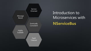 Introduction to Microservices with NService Bus | PPT