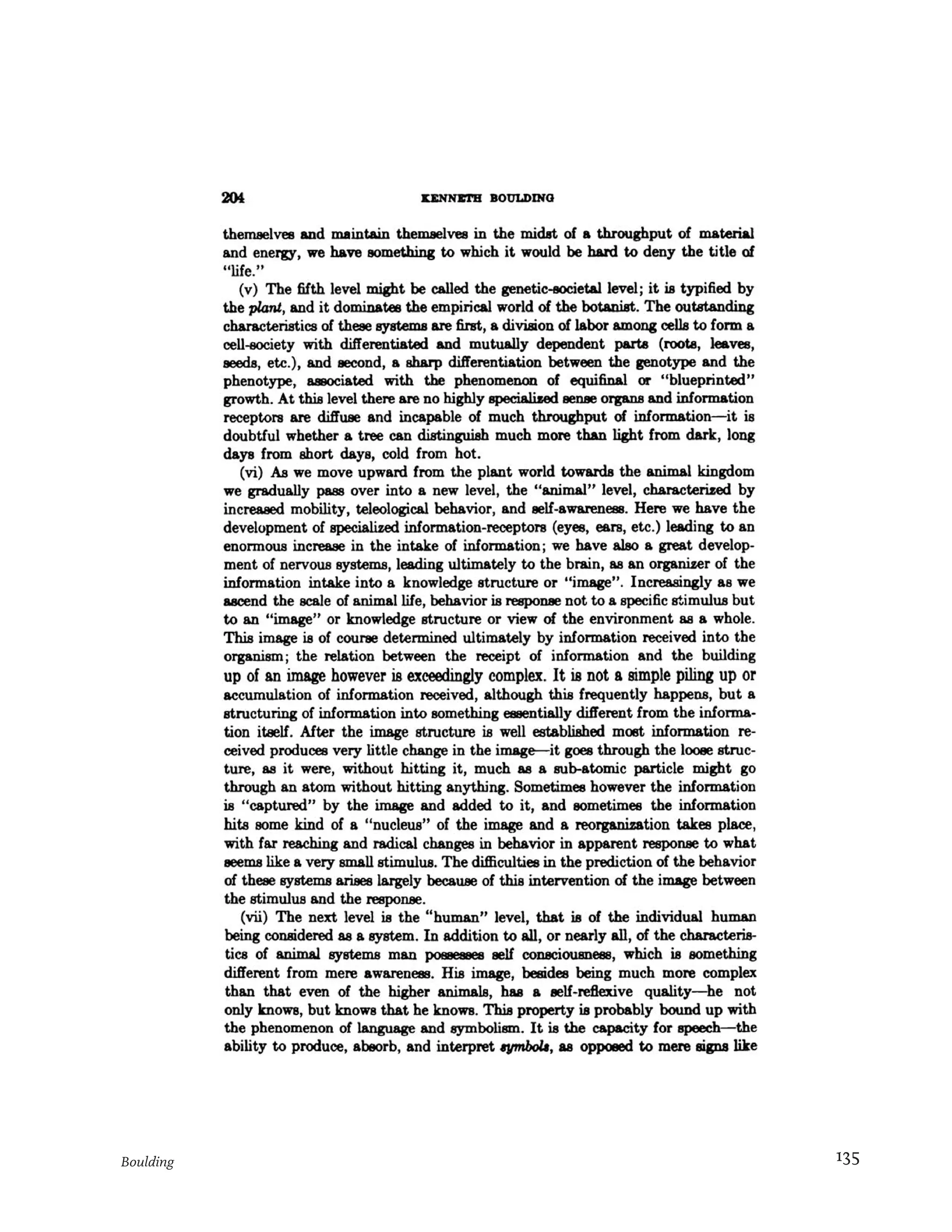 Boulding, k.(1956) general systems theory - the skeleton of science | PDF