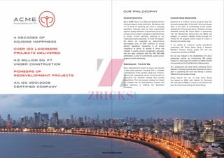 Acme Boulevard Brochure - Zricks.com