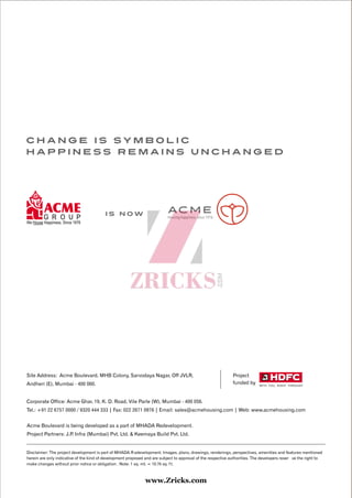 Acme Boulevard Brochure - Zricks.com