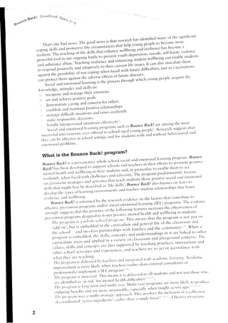 Bounce back ch 1 | PDF | Medical Health