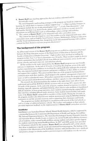 Bounce back ch 1 | PDF | Medical Health