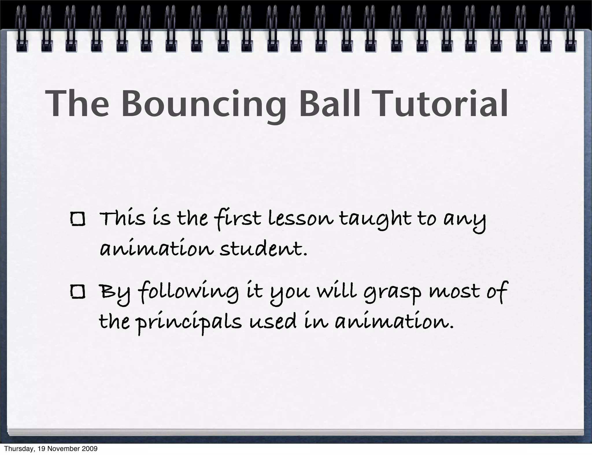 Bouncing Ball Exercise | PDF