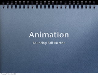 Bouncing Ball Exercise | PDF