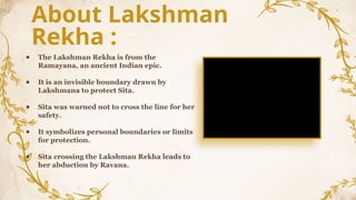 Boundaries and Beyond: The Multifaceted Symbolism of the Lakshman Rekha ...