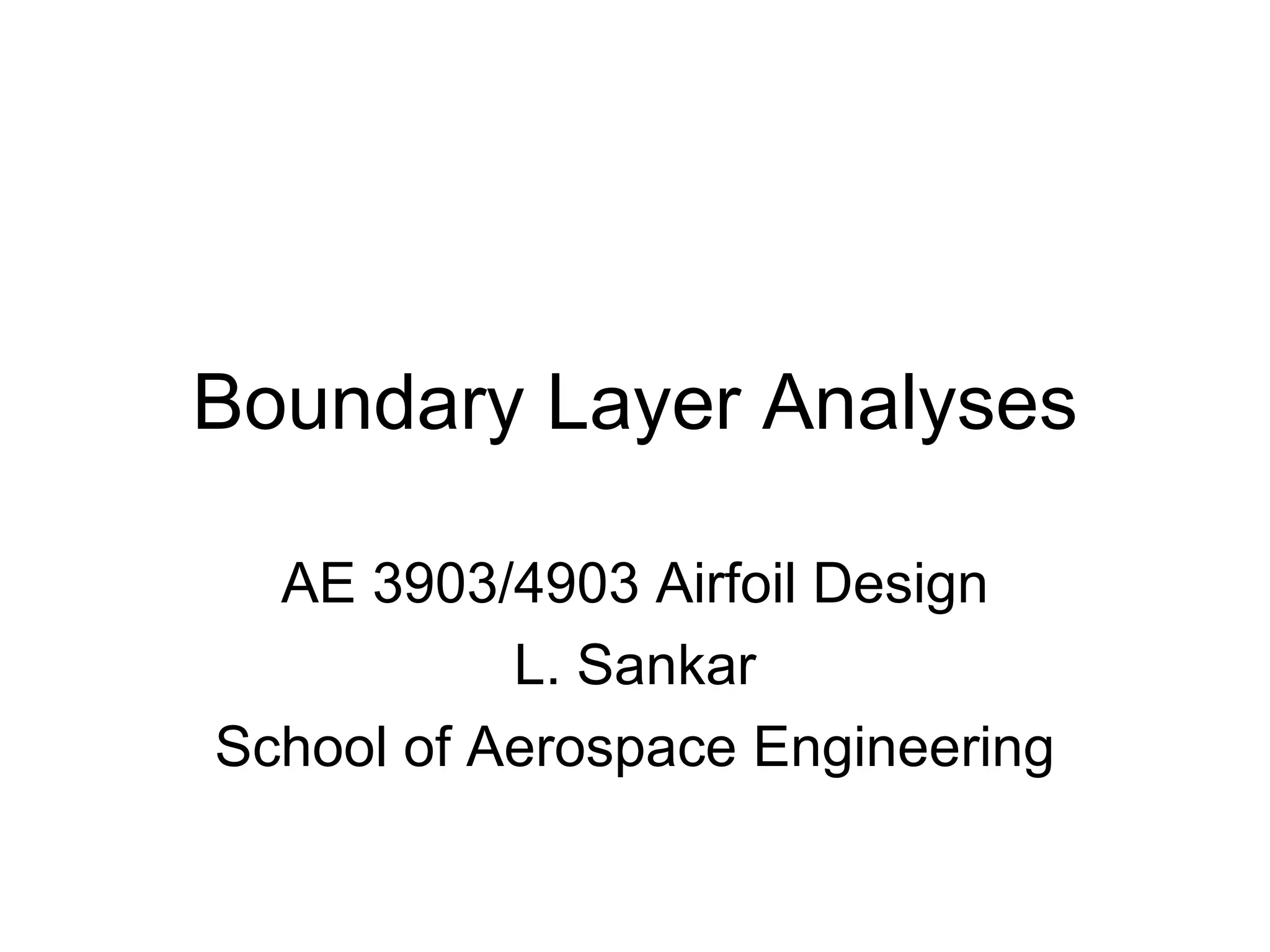 Boundary.layer.analysis | PPT