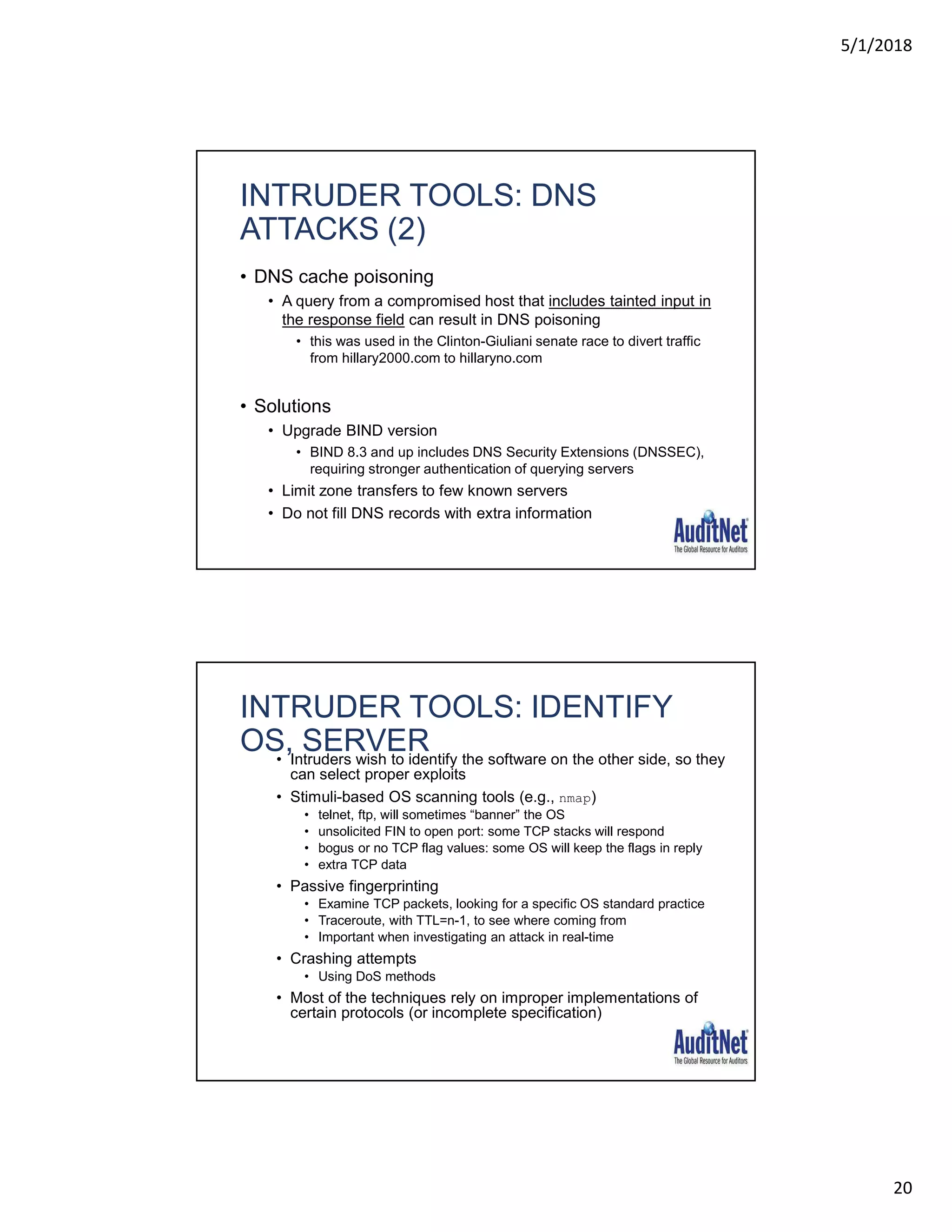 Cyber Security - Boundary Defense Mechanisms | PDF | Web Conferencing ...