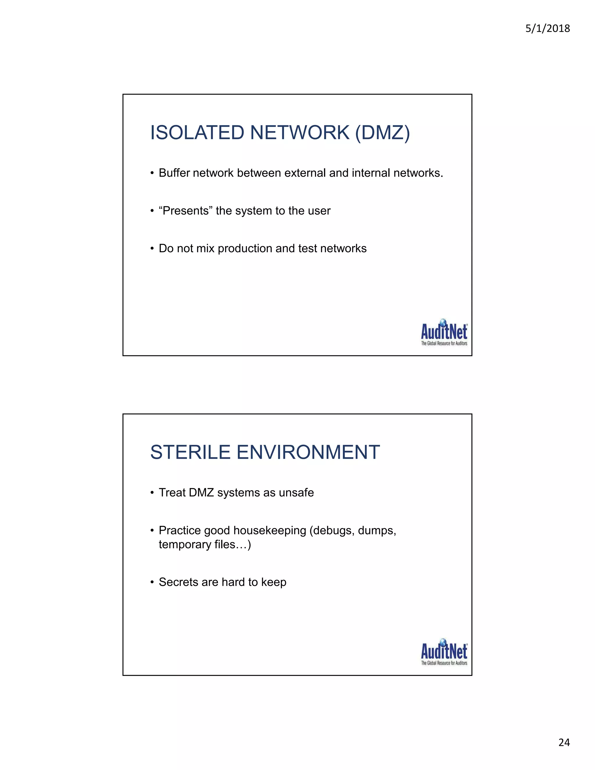 Cyber Security - Boundary Defense Mechanisms | PDF | Web Conferencing ...