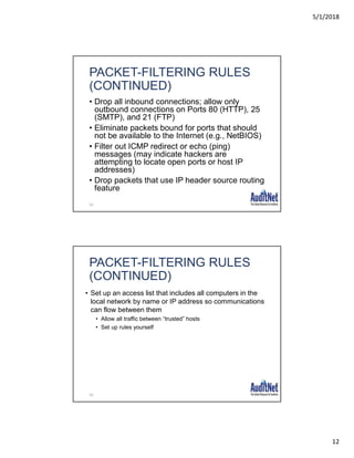 Cyber Security - Boundary Defense Mechanisms | PDF | Web Conferencing ...