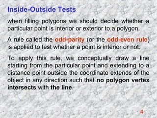 Boundary fill algm | PPT