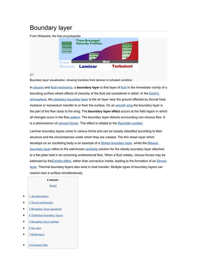 Boundary layer | PDF