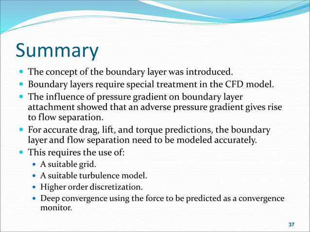 Boundary layer effect value added course | PPT