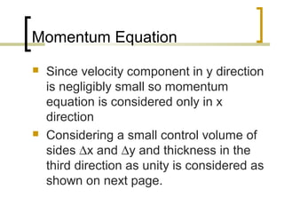 Boundary layer equation | PPT