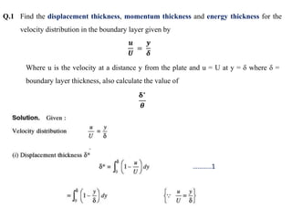 Boundary layer theory 2 | PPTX