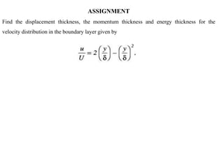 Boundary layer theory 2 | PPTX