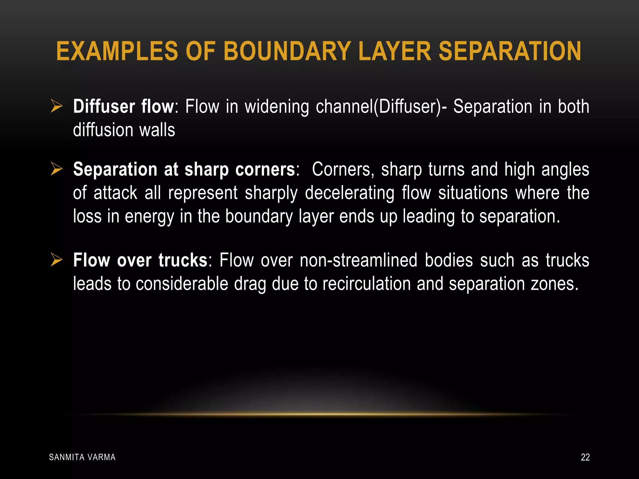 Boundary layer theory | PPTX
