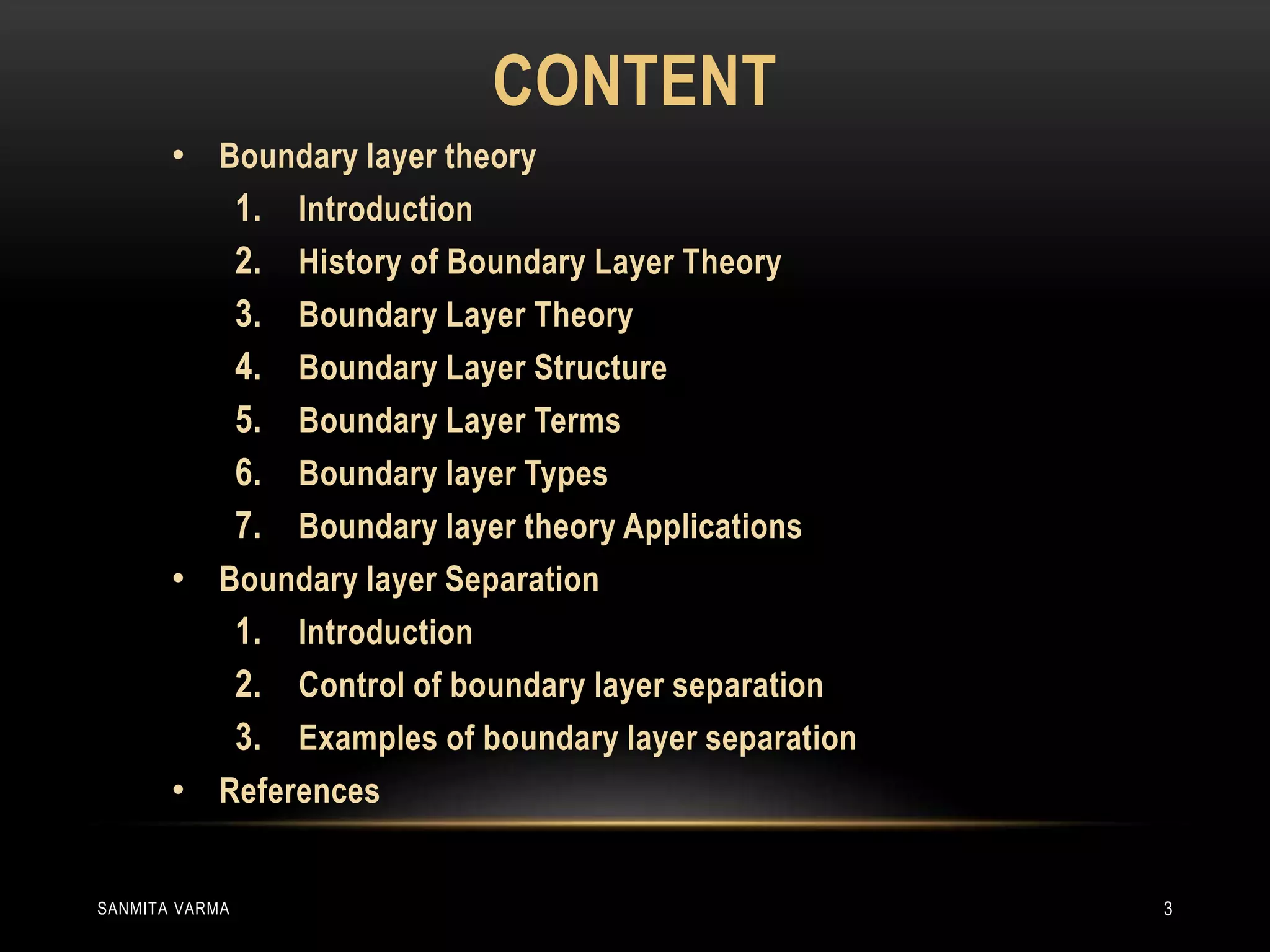 Boundary layer theory | PPTX