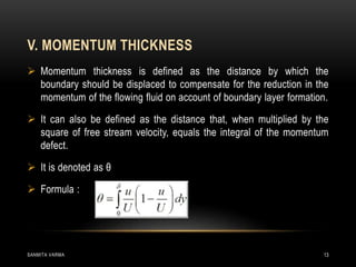 Boundary layer theory | PPTX