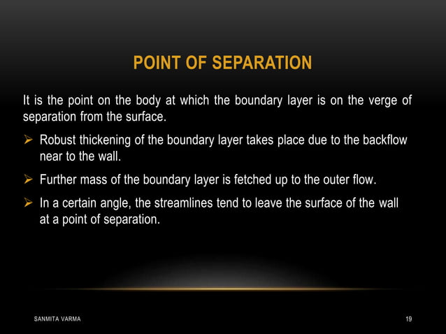Boundary layer theory | PPTX | Physics | Science