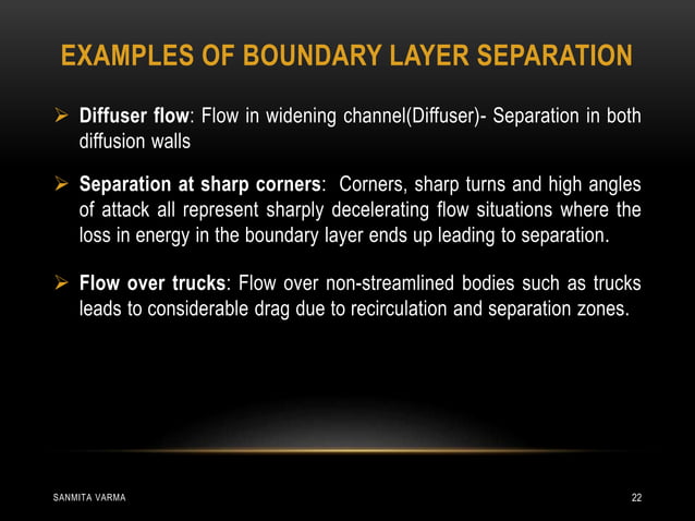 Boundary layer theory | PPTX | Physics | Science