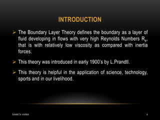 Boundary layer theory | PPTX