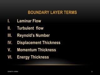 Boundary layer theory | PPTX