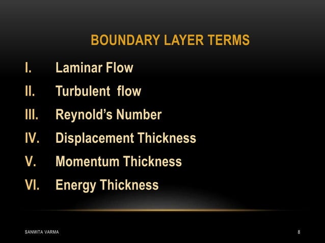 Boundary layer theory | PPTX | Physics | Science