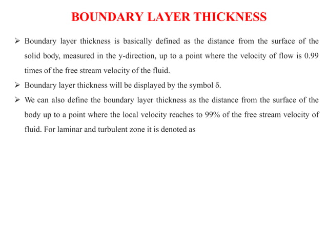 boundarylayertheory.pptx | Physics | Science