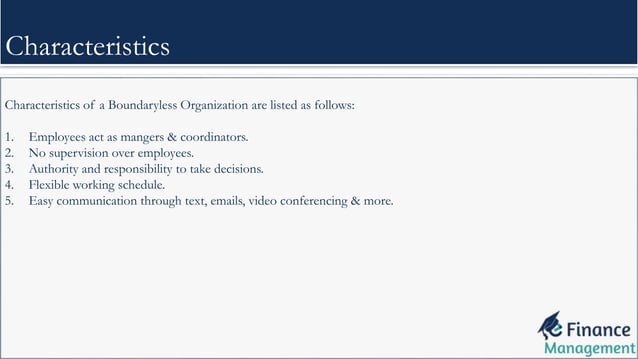 Boundaryless Organization | PPTX | Business | Business and Finance