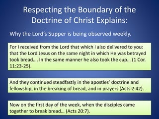 Boundary of God | PPTX