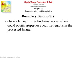 Boundary respresentation and descriptors.ppt