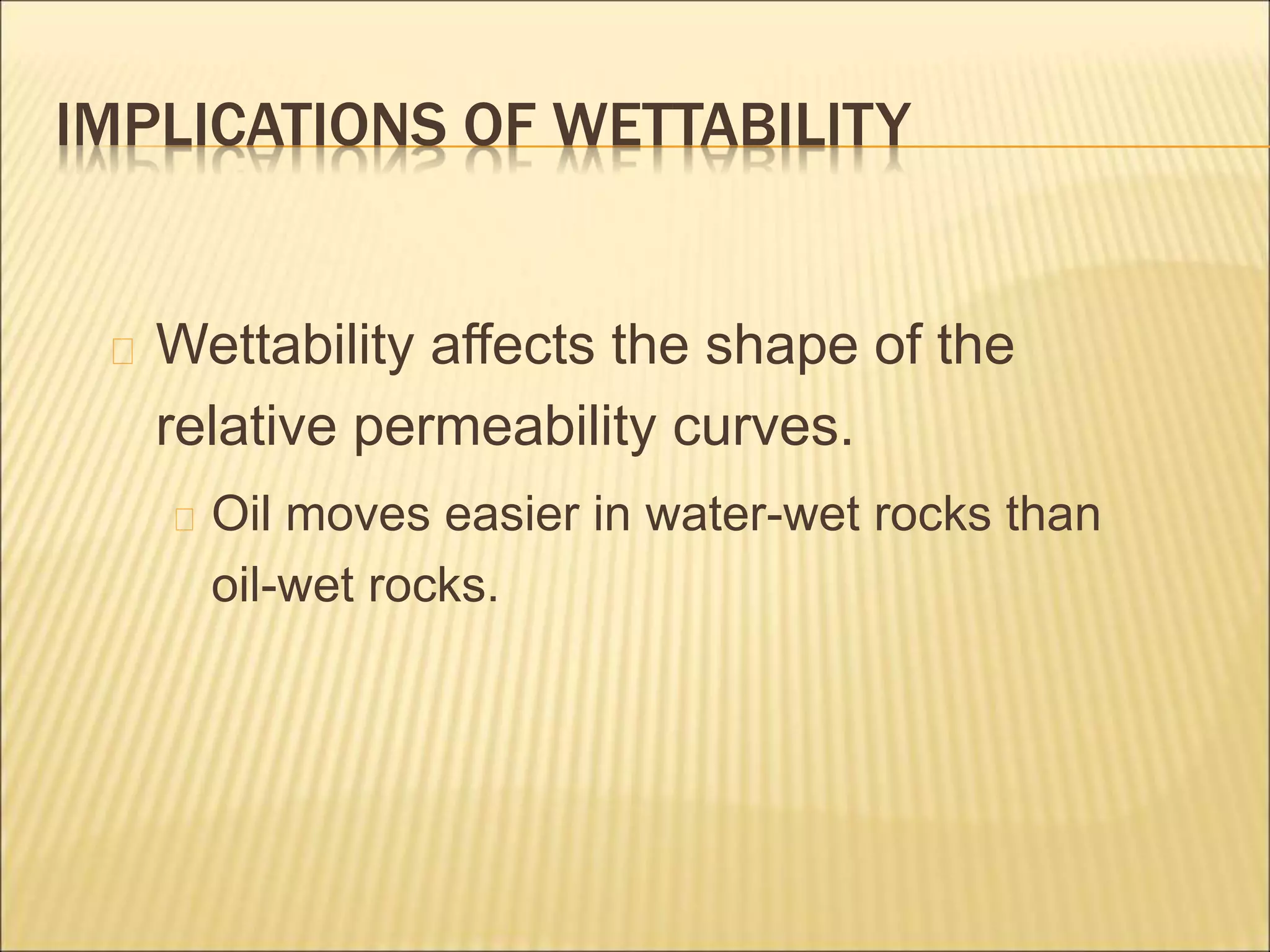 Boundary Tension & Wettability | PPT