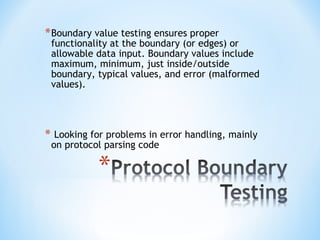 Protocol Security Testing best practice | PPT