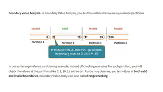 Boundary Value Analysis and Equivalence class Partitioning Testing.pptx