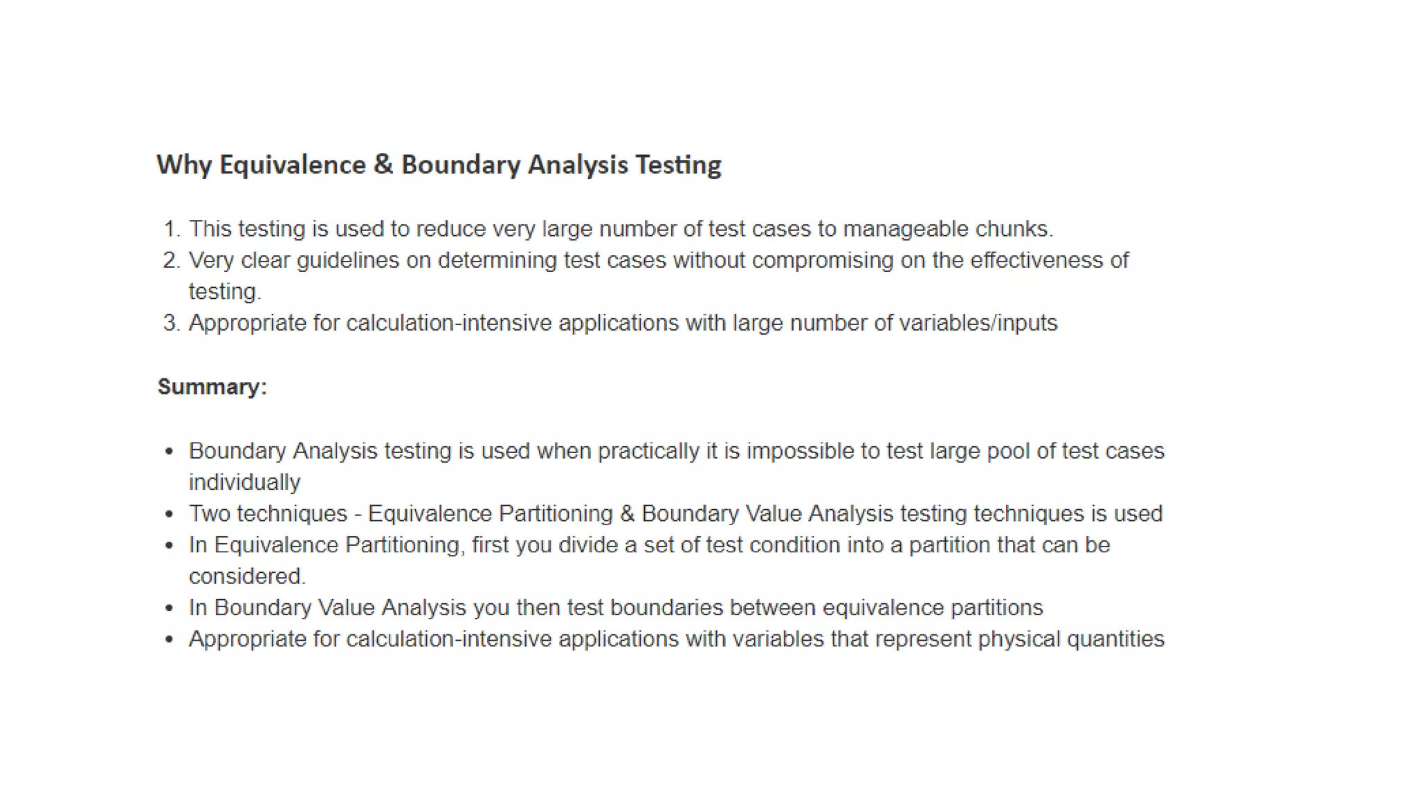 Boundary Value Analysis & Equivalence Partitioning with Examples (1) (2).pptx