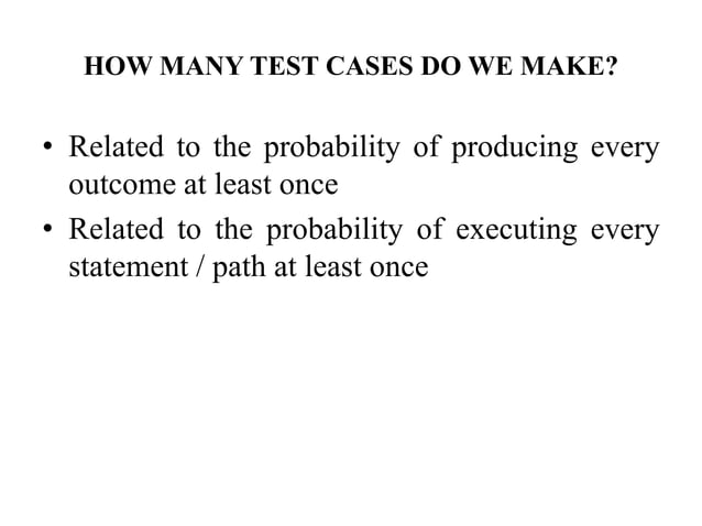 Software Testing Boundary Value Analysis Equivalent Class Partition Decision Table Ppt