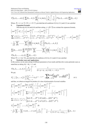 Boundary value problem and its application in i function of multivariable | PDF