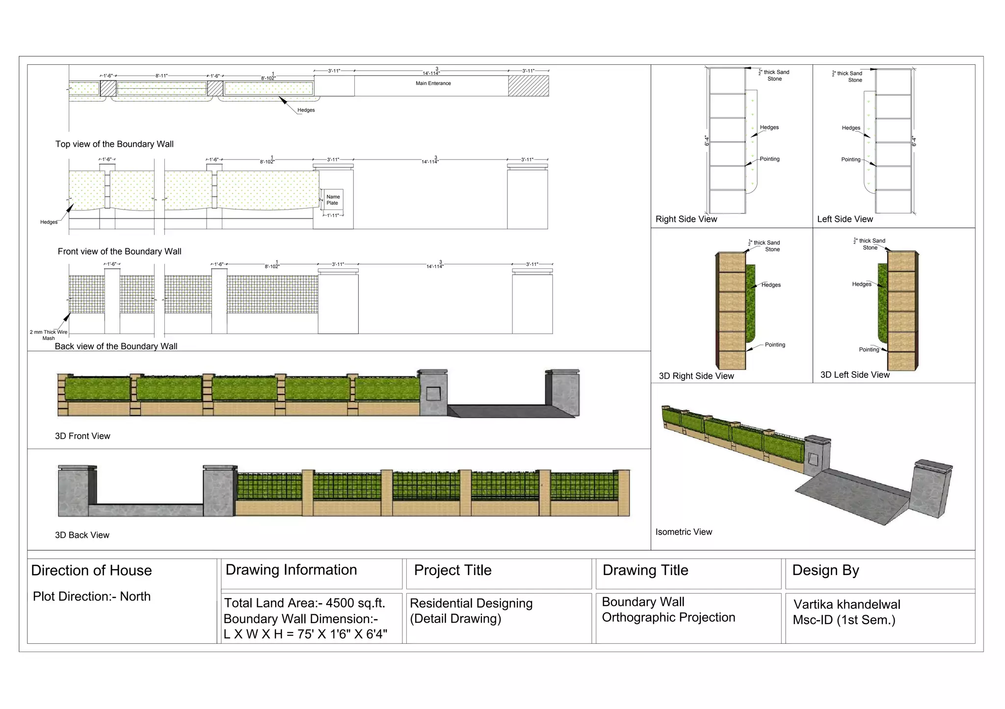 Boundary wall | PDF